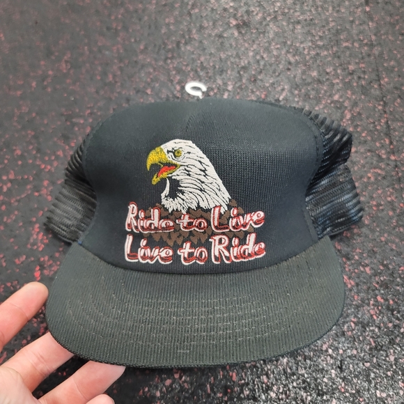 Made in USA | Accessories | New Vintage Ride To Live Live To Ride ...